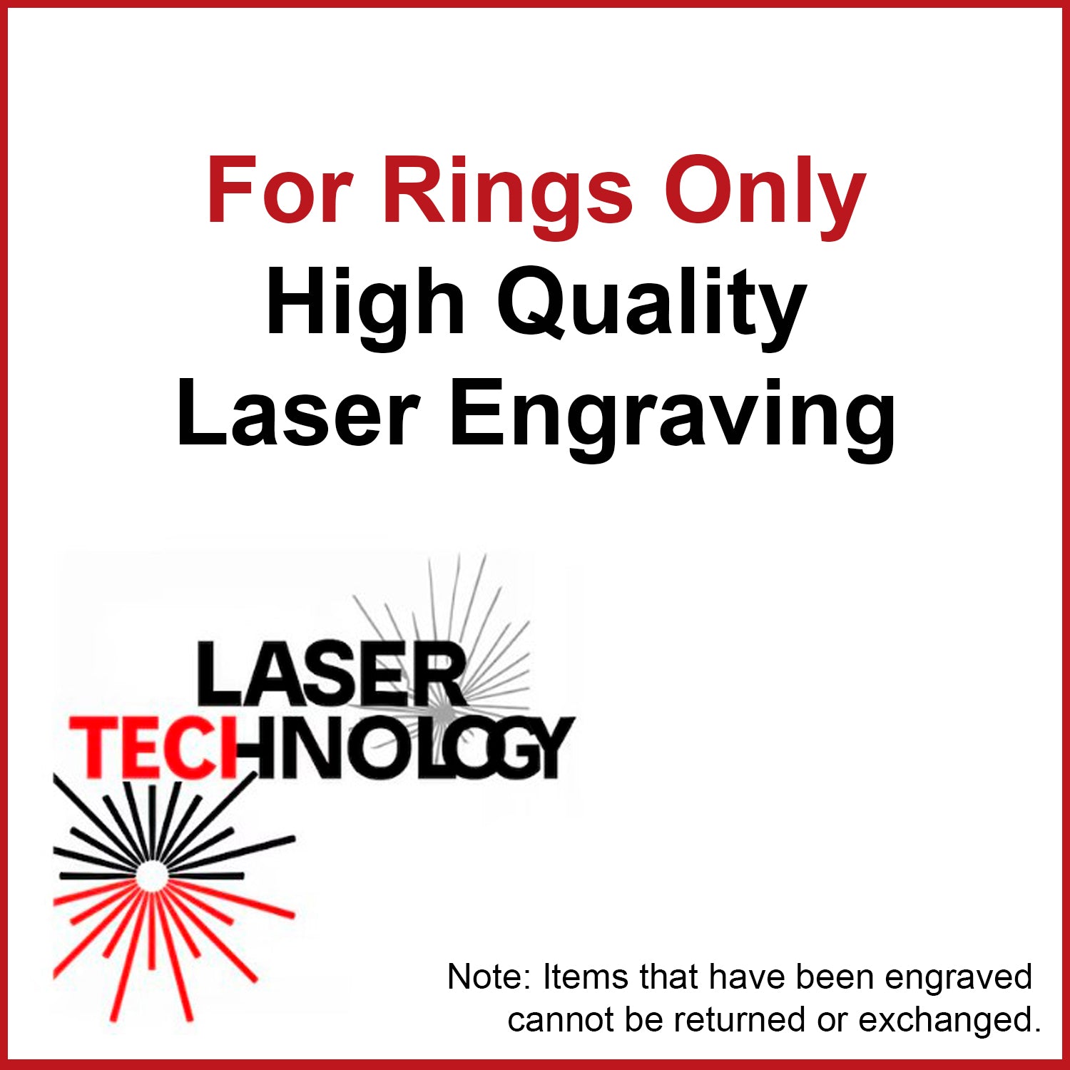 A RING ENGRAVING - High Quality Custom Laser Engraving