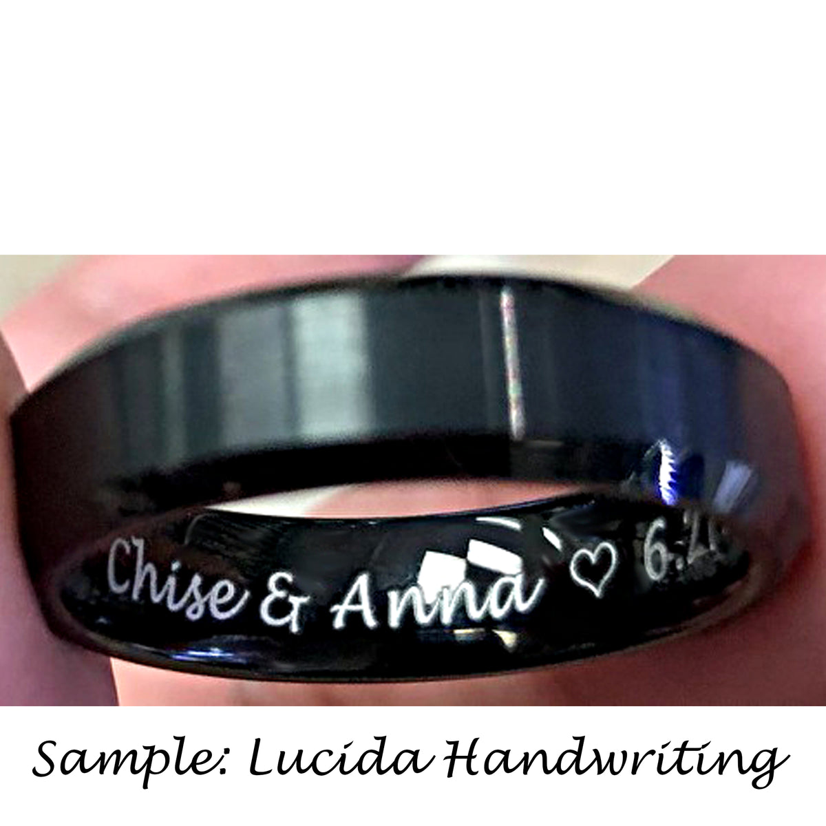 A RING ENGRAVING - High Quality Custom Laser Engraving